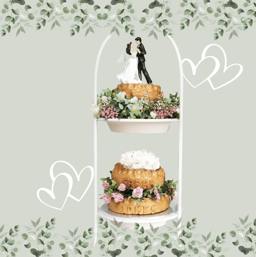 3 Tier Wedding Pork Pie